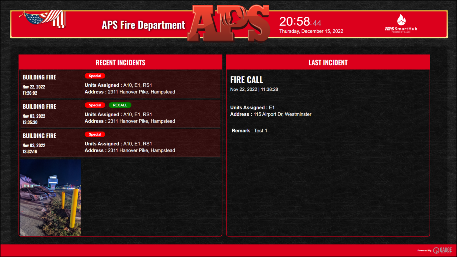APS Firehouse Alerting | Station Alerting System | Fire Station Alarm
