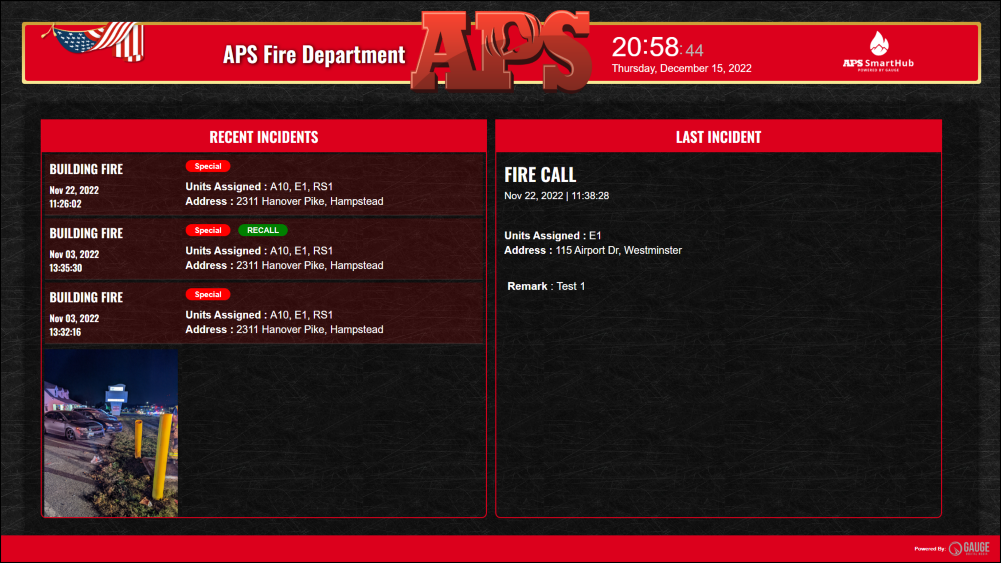 APS Firehouse Alerting | Station Alerting System | Fire Station Alarm